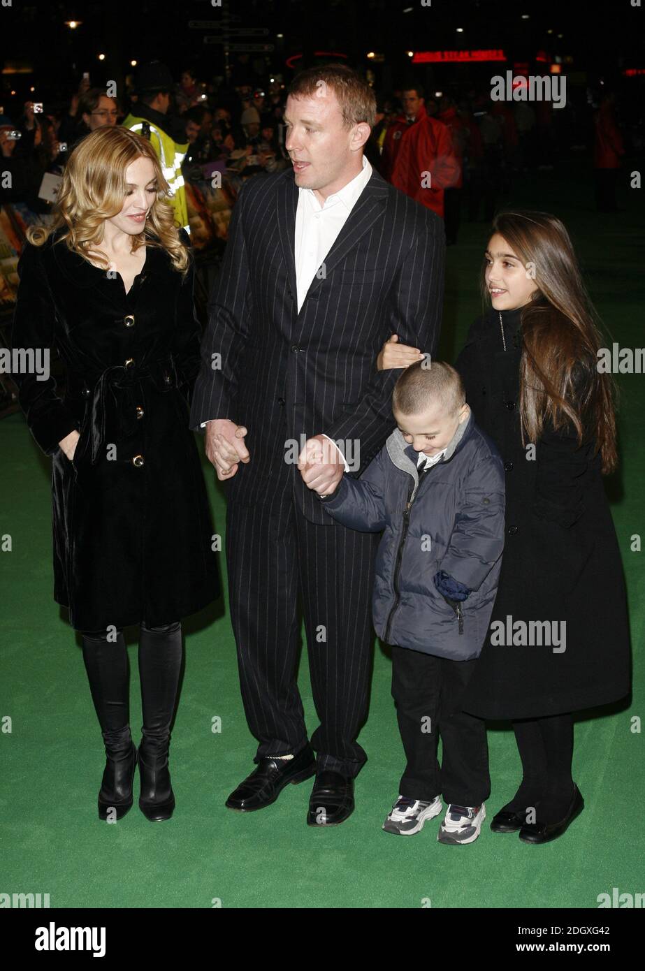 Rocco ritchie madonna and her children lourdes hi-res stock photography ...