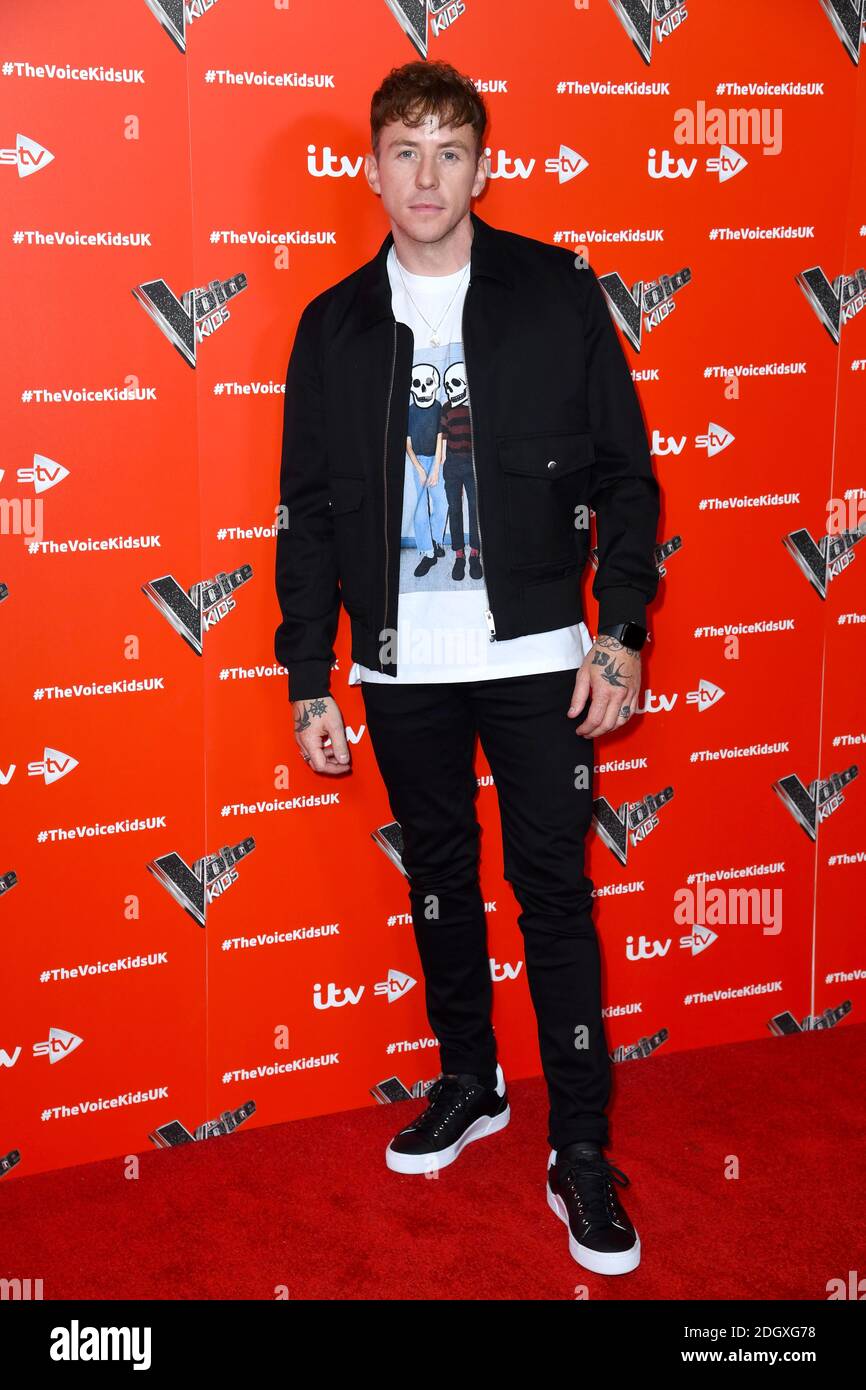 Danny Jones during The Voice Kids Photocall held at the Royal Society ...