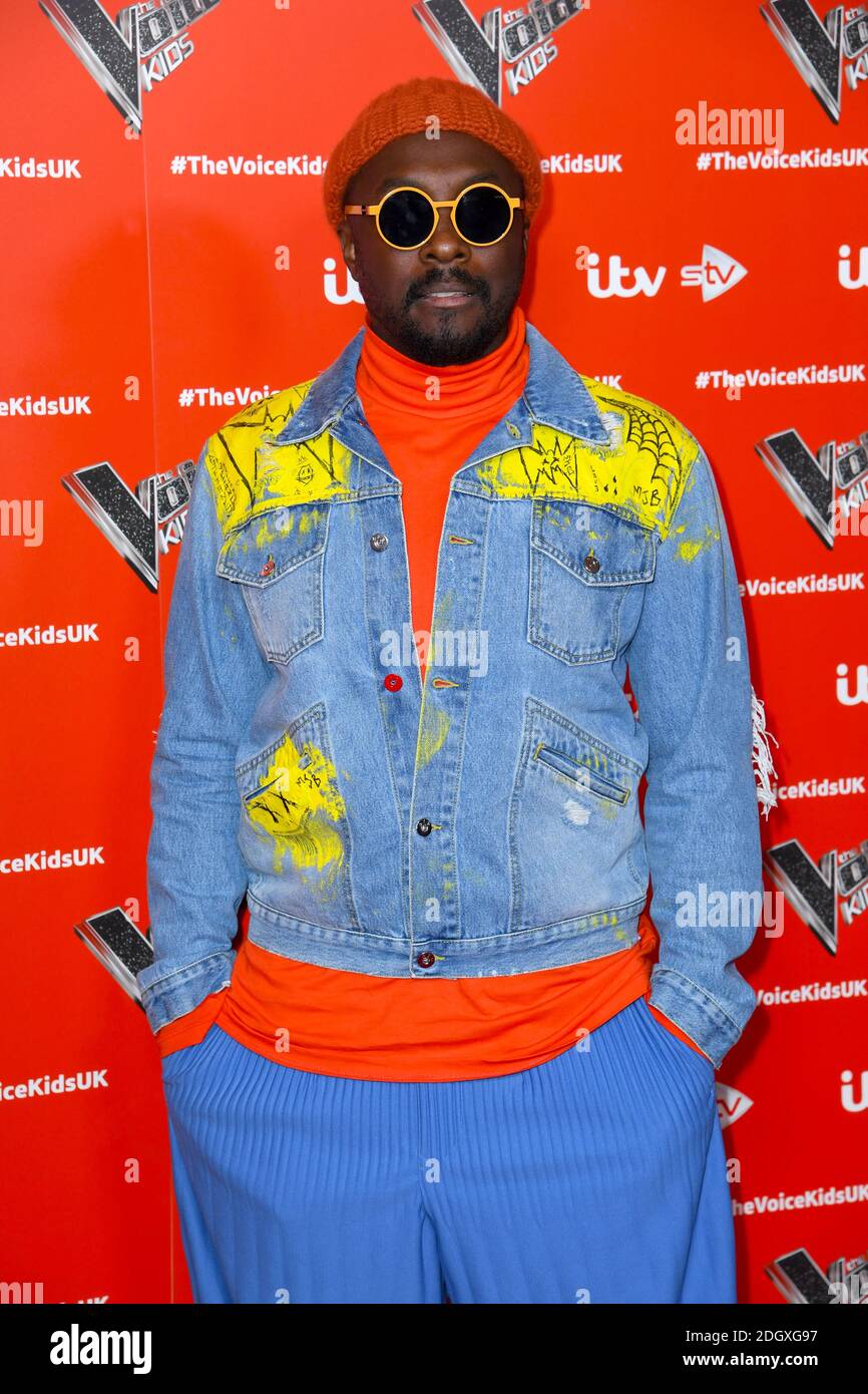 will.i.am during The Voice Kids Photocall held at the Royal Society of ...