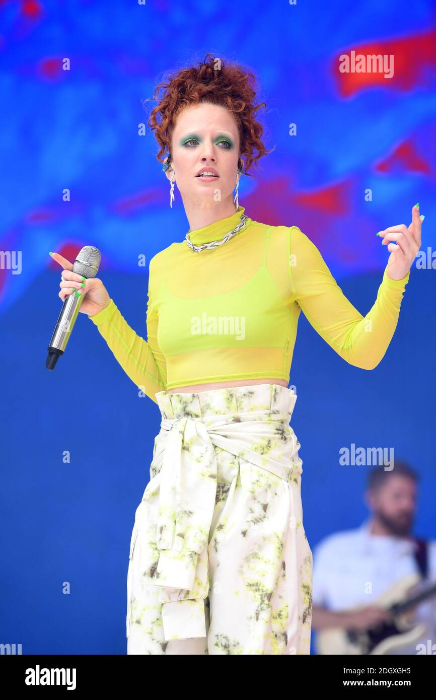 Jess Glynne on stage during Capital's Summertime Ball. The world's ...