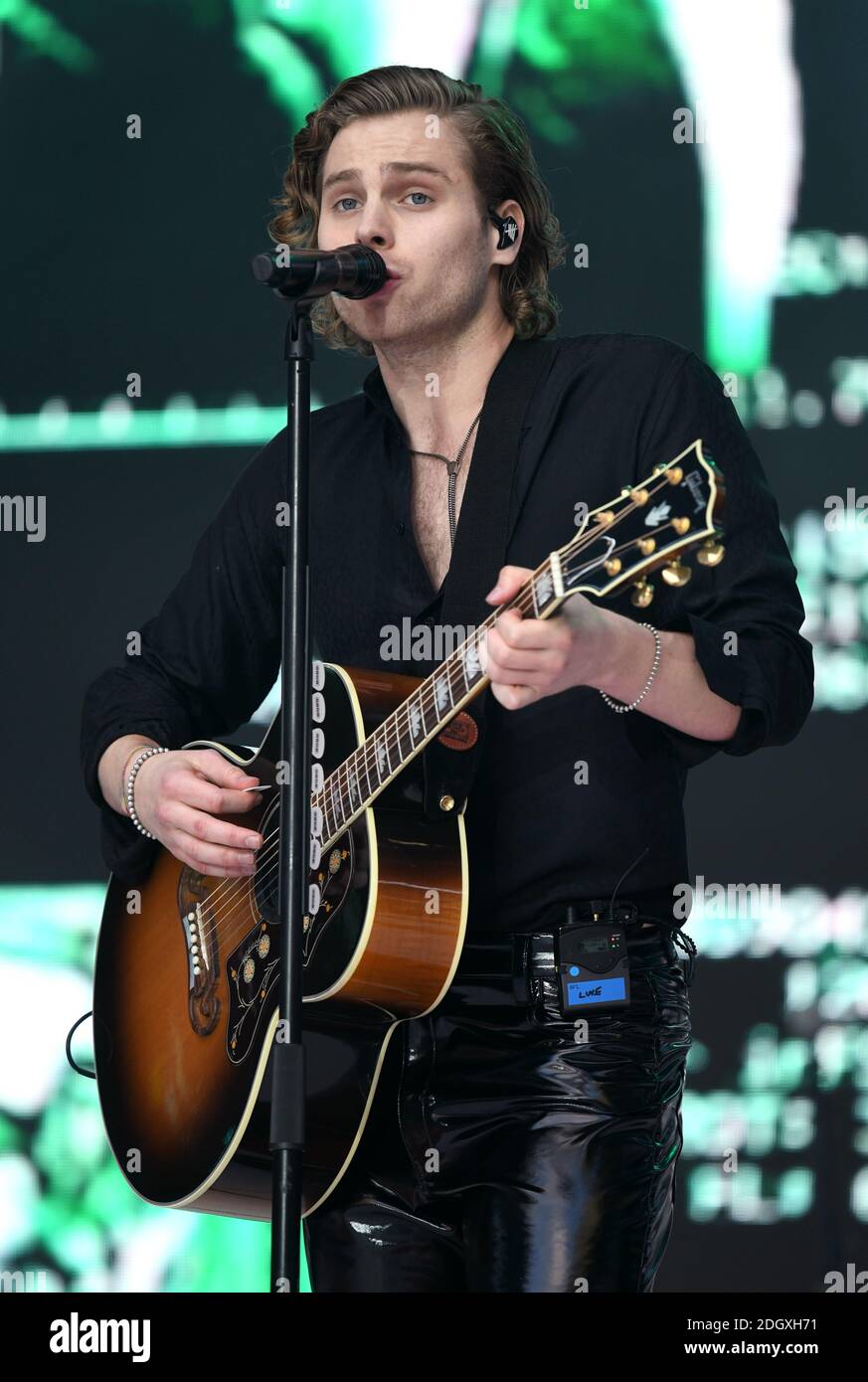 Luke Hemmings of 5 Seconds of Summer on stage during Capital's ...