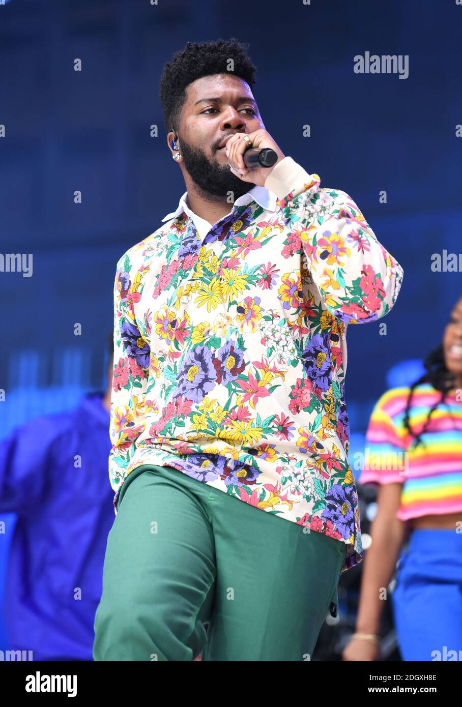 Khalid performing hi-res stock photography and images - Alamy