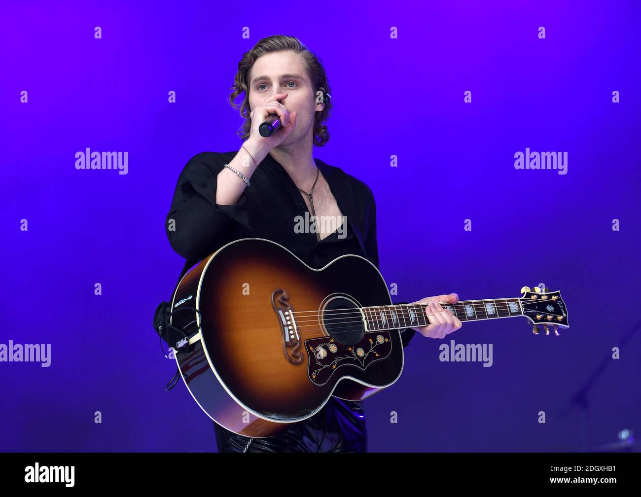 Luke Hemmings of 5 Seconds of Summer on stage during Capital's ...