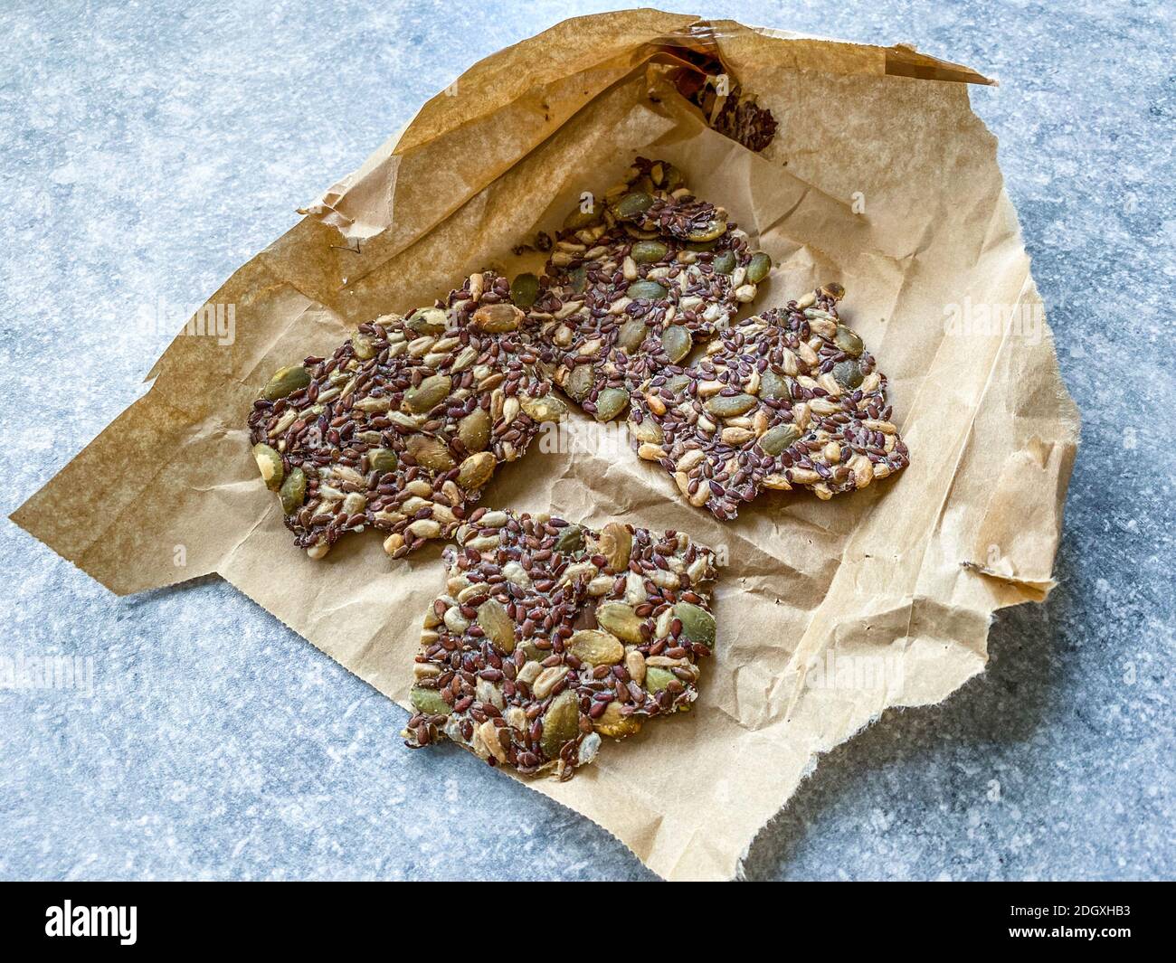 Turkish Homemade Cracker Snacks Biscuit with Sunflower Seeds, Sesame ...