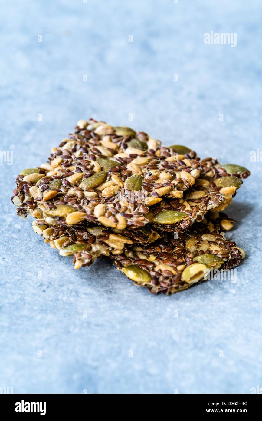 Turkish Homemade Cracker Snacks Biscuit with Sunflower Seeds, Sesame ...
