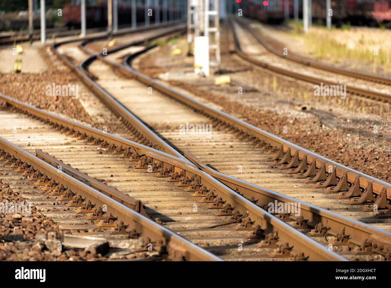 Railway hump yard hi-res stock photography and images - Alamy