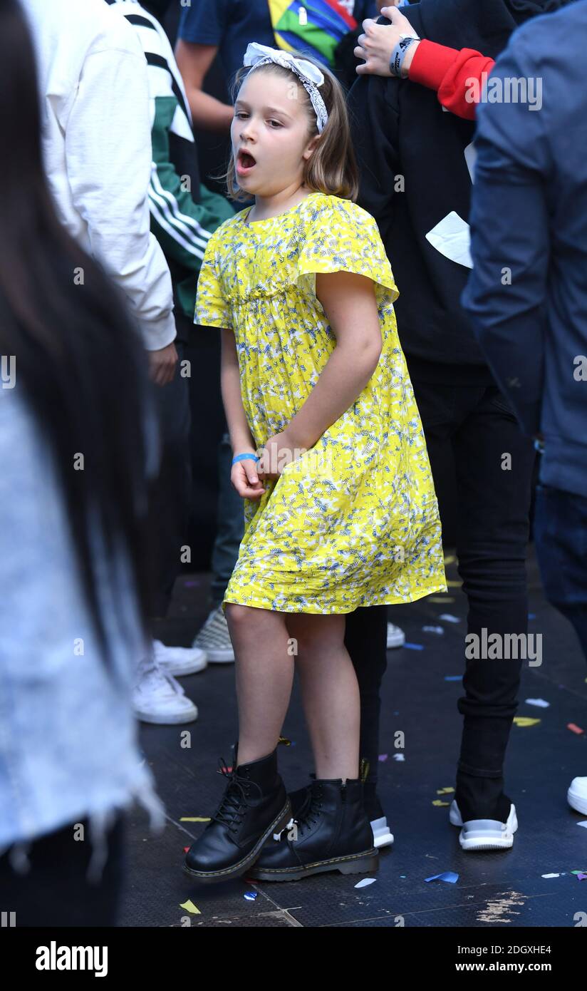 Harper Beckham at the Capital's Summertime Ball. The world's biggest ...