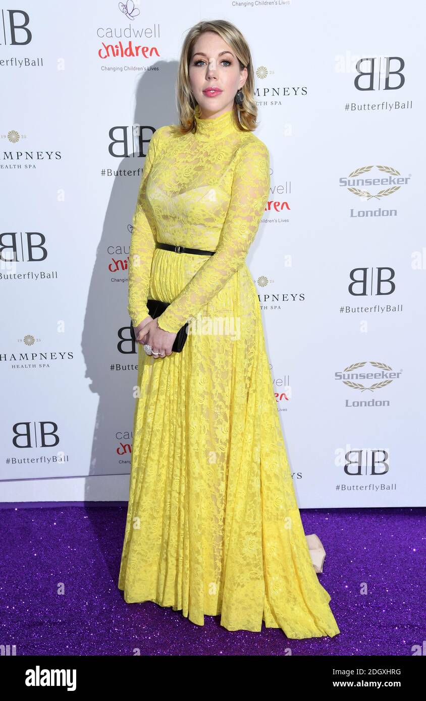 Katherine Ryan attending the Butterfly Ball Charity fundraiser held at ...