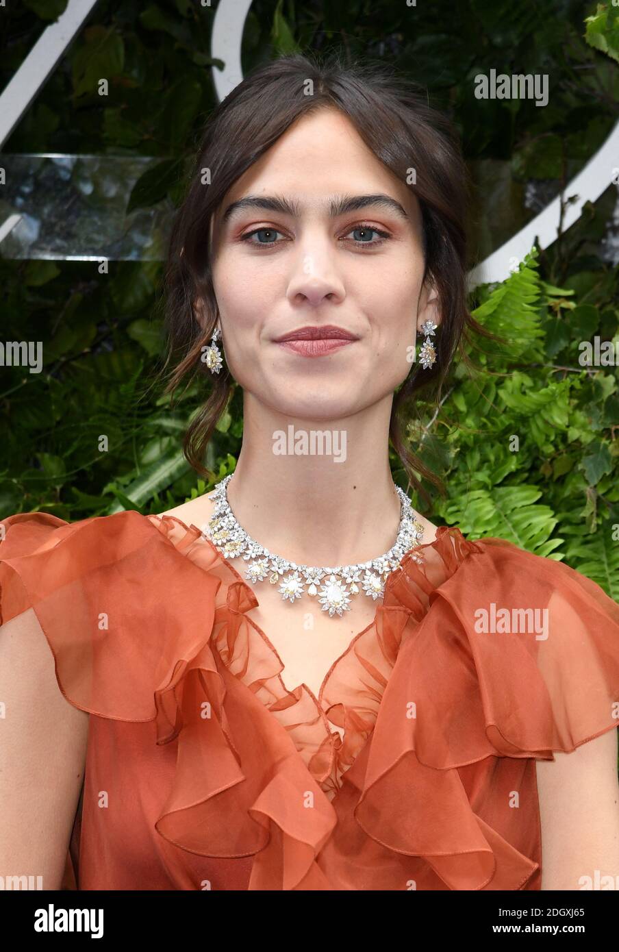 Alexa Chung attending the Chopard New Store Opening held on New Bond ...