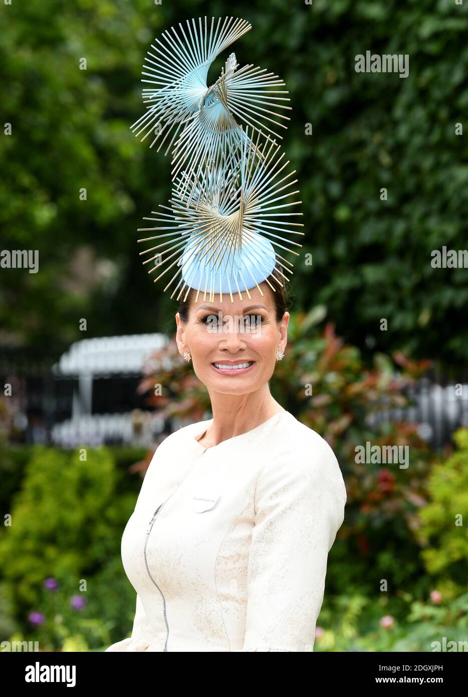 Designer Isabell Kristensen attending day two of Royal Ascot at Ascot ...