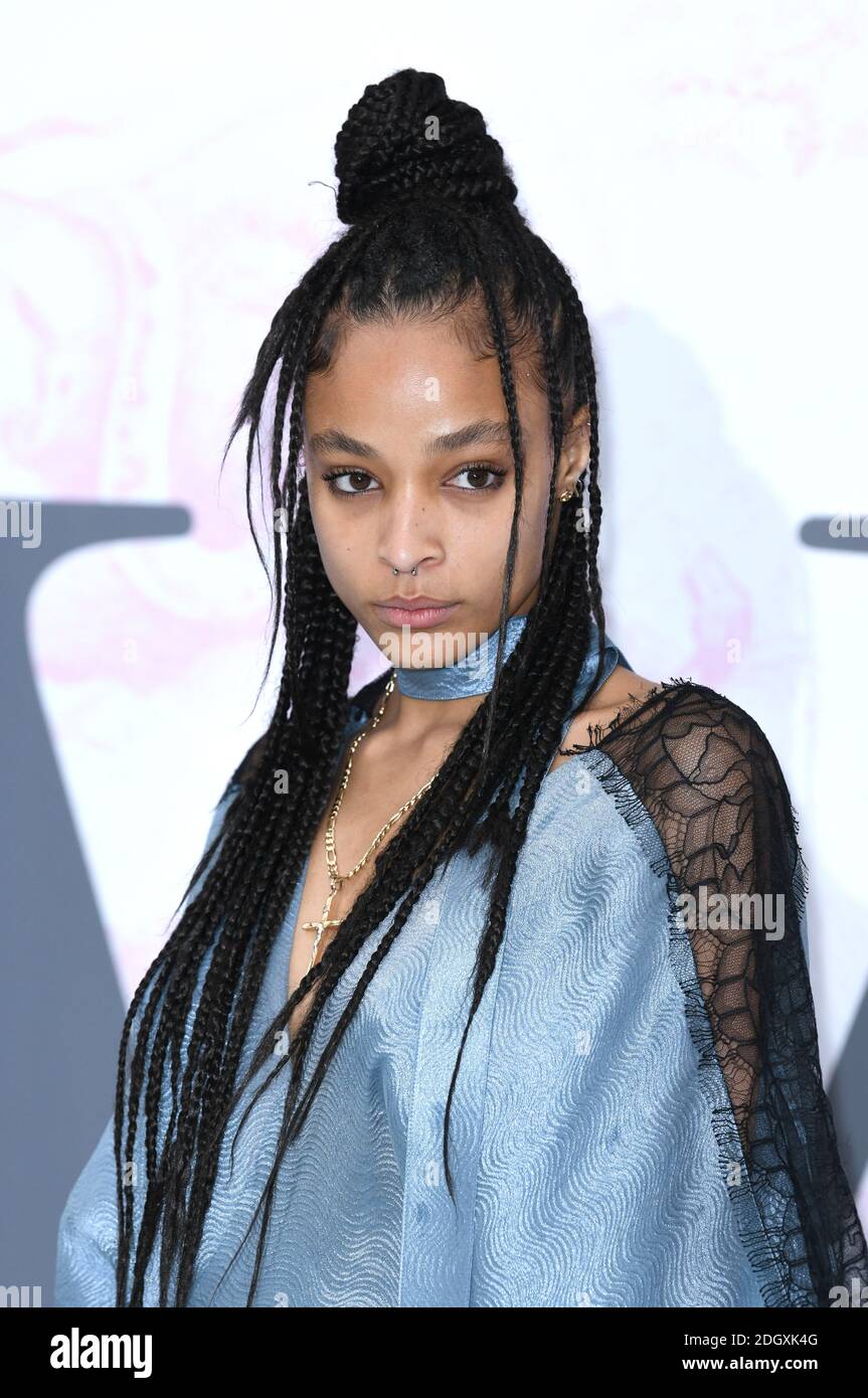 Brionka Halbert arriving at the V&A Summer Party at the Sainsbury ...