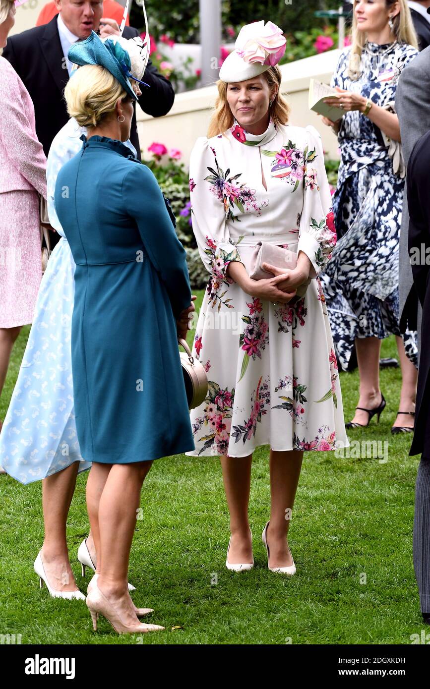 Autumn Phillips during Ladies Day of Royal Ascot at Ascot Racecourse ...