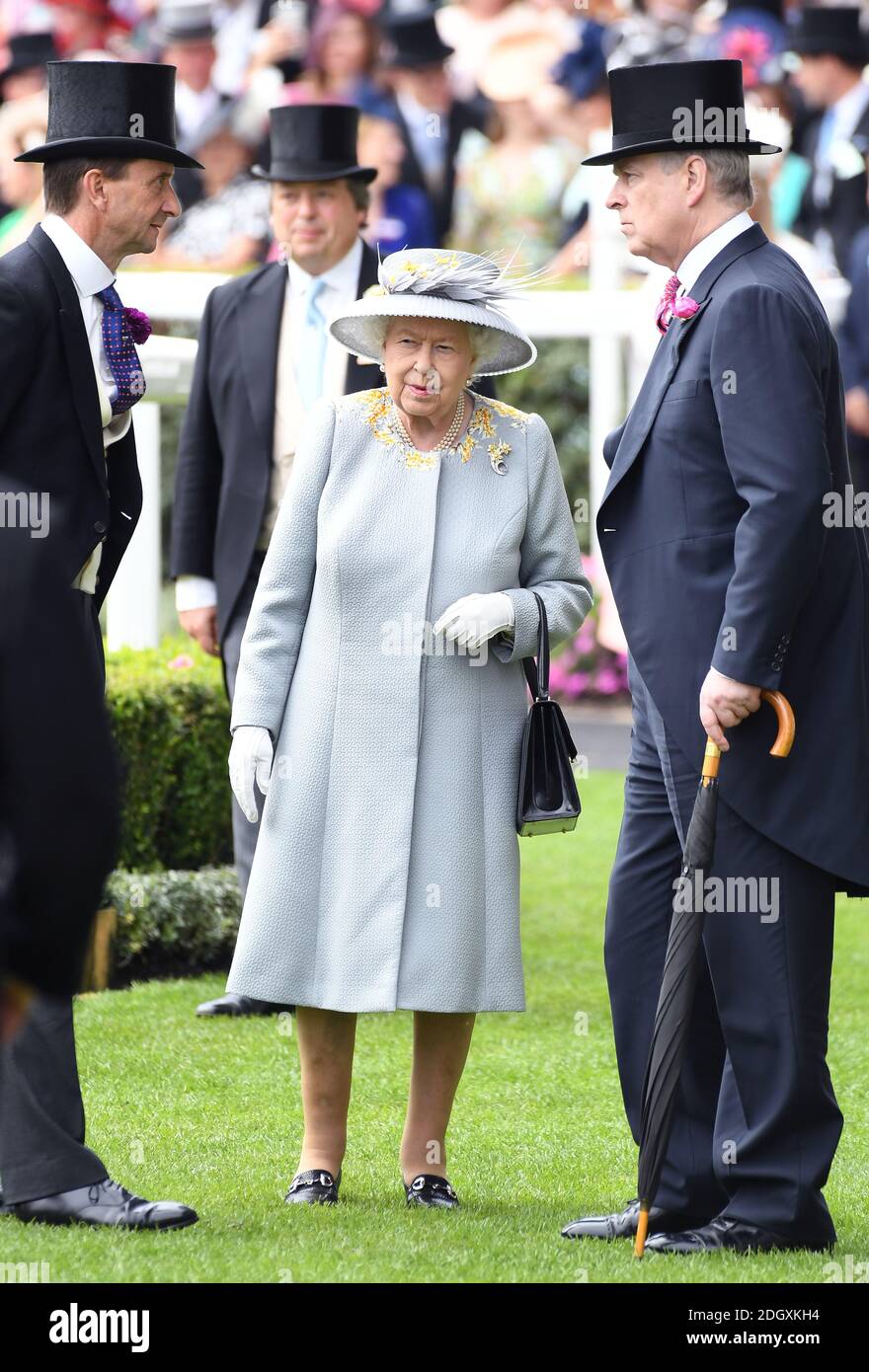 Queen Elizabeth II during Ladies Day of Royal Ascot at Ascot Racecourse ...