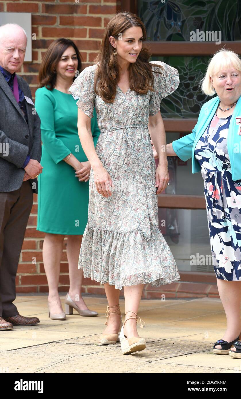 The Duchess of Cambridge at Warren Park Childrenâ€™s Centre to join a ...