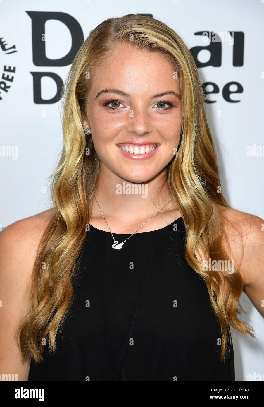 Katie Swan attending the Dubai Duty Free WTA Summer Party held at ...