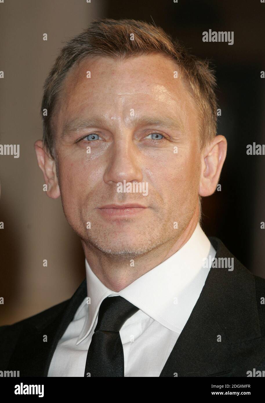 Daniel Craig arriving for British Academy Film Awards 2007 at the Royal ...