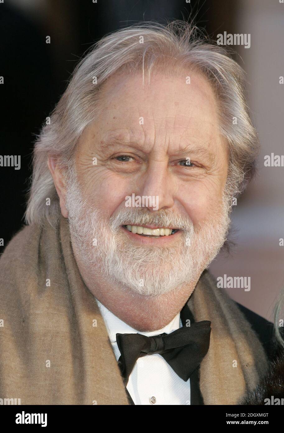 David Putnam arriving for British Academy Film Awards 2007 at the Royal ...