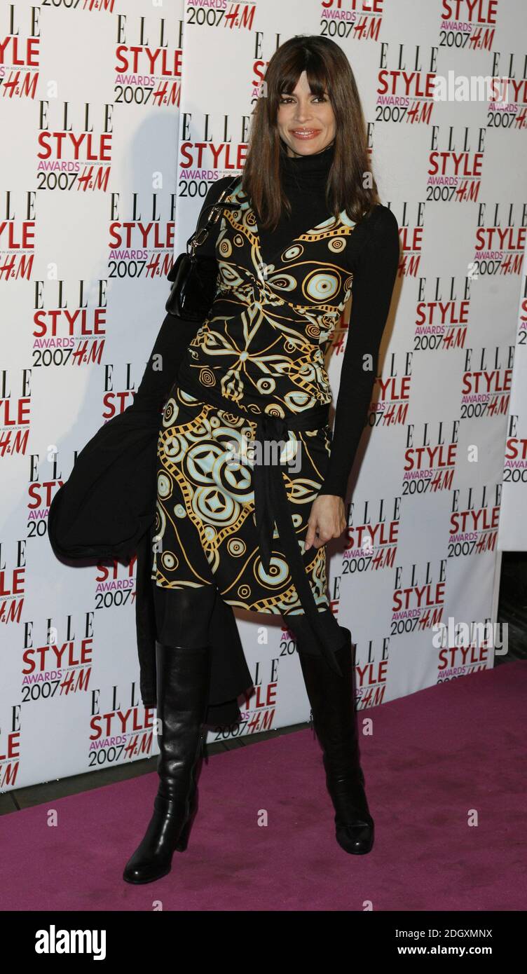 Lisa B arriving at the Elle Style Awards 2007, The Camden Roundhouse ...