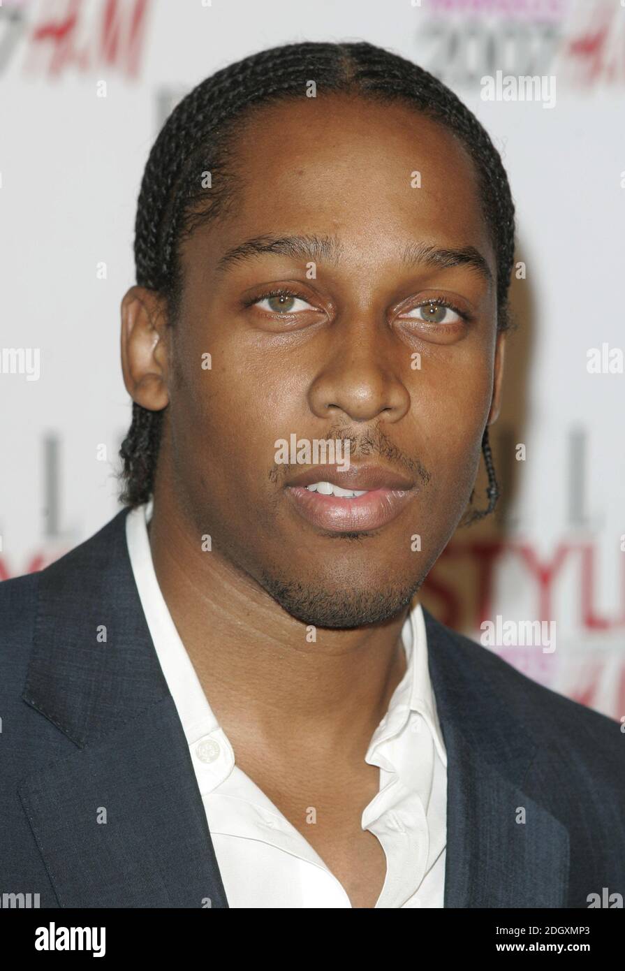 Lemar arriving at the Elle Style Awards 2007, The Camden Roundhouse ...