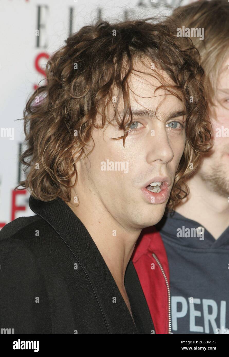 Johnny from Razorlight arriving at the Elle Style Awards 2007, The ...