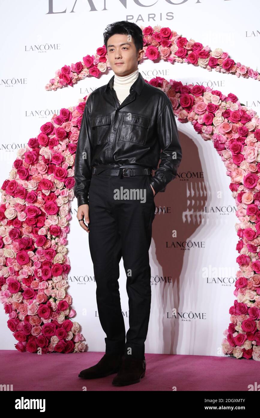 Chinese actor Li Zefeng attends a Lancome red carpet event in Beijing ...