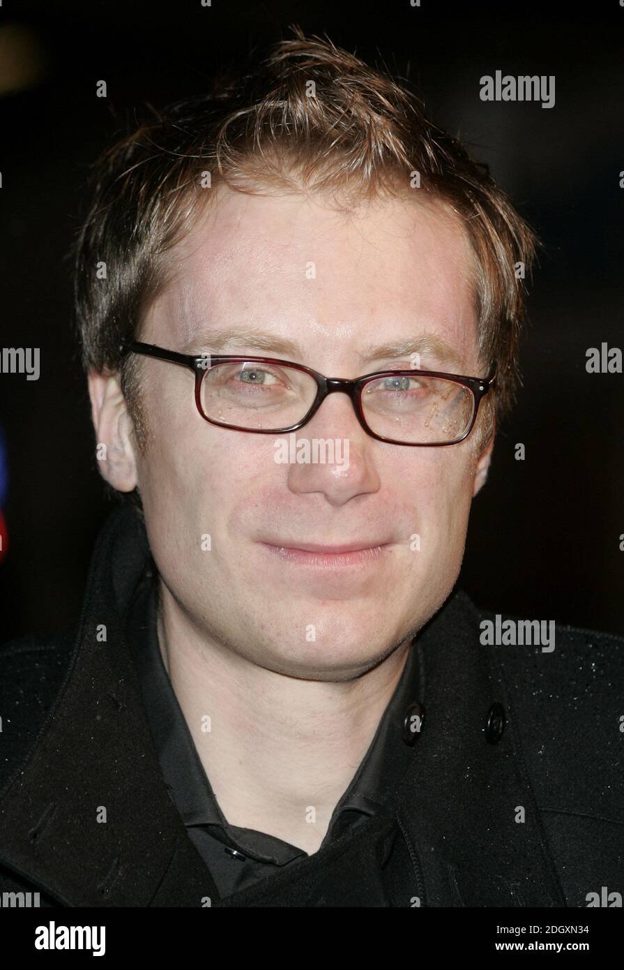 Stephen Merchant arriving at the Hot Fuzz World Premiere, Vue Cinema ...