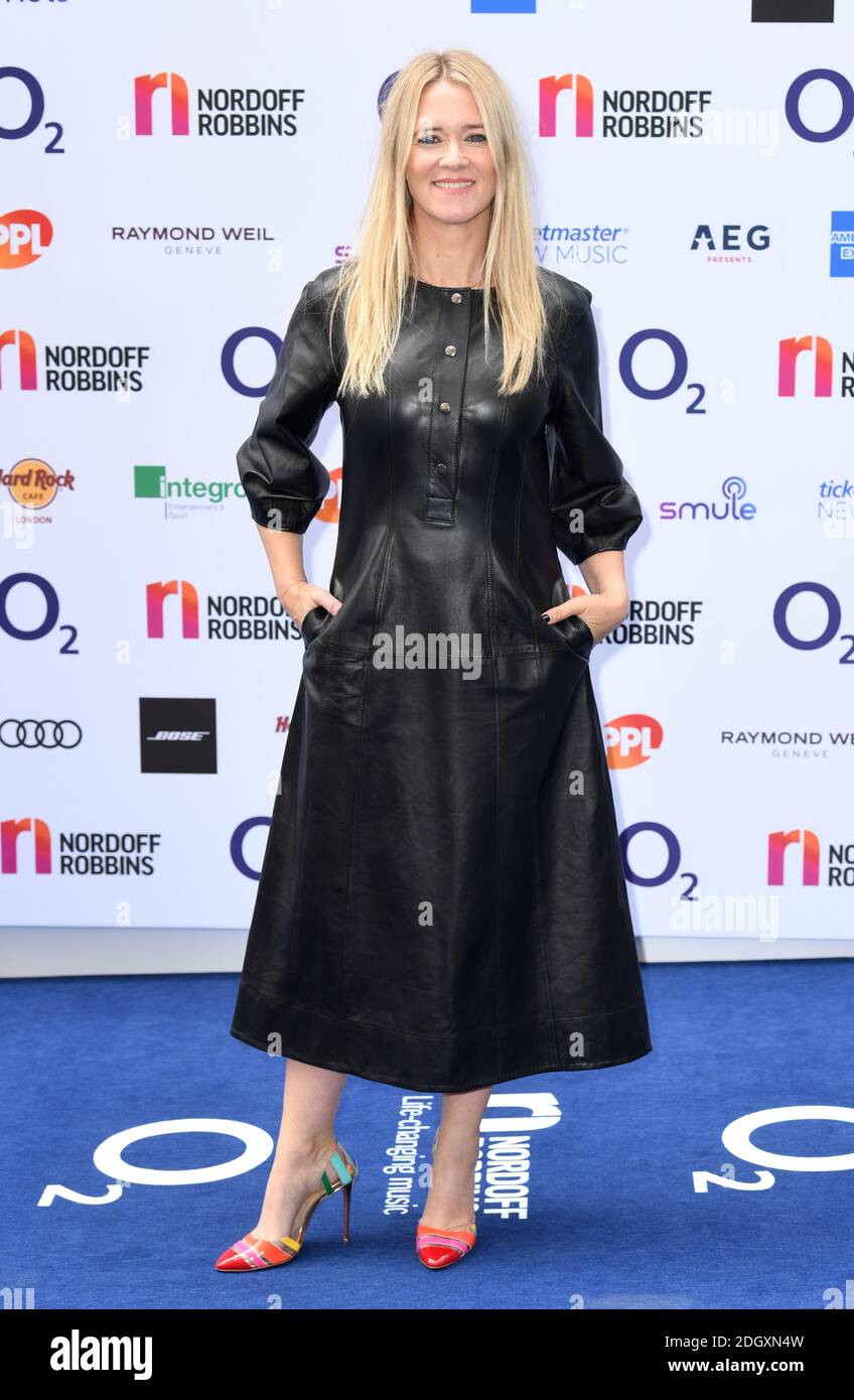 Edith Bowman arriving at the Nordoff Robbins Silver Clef Awards ...