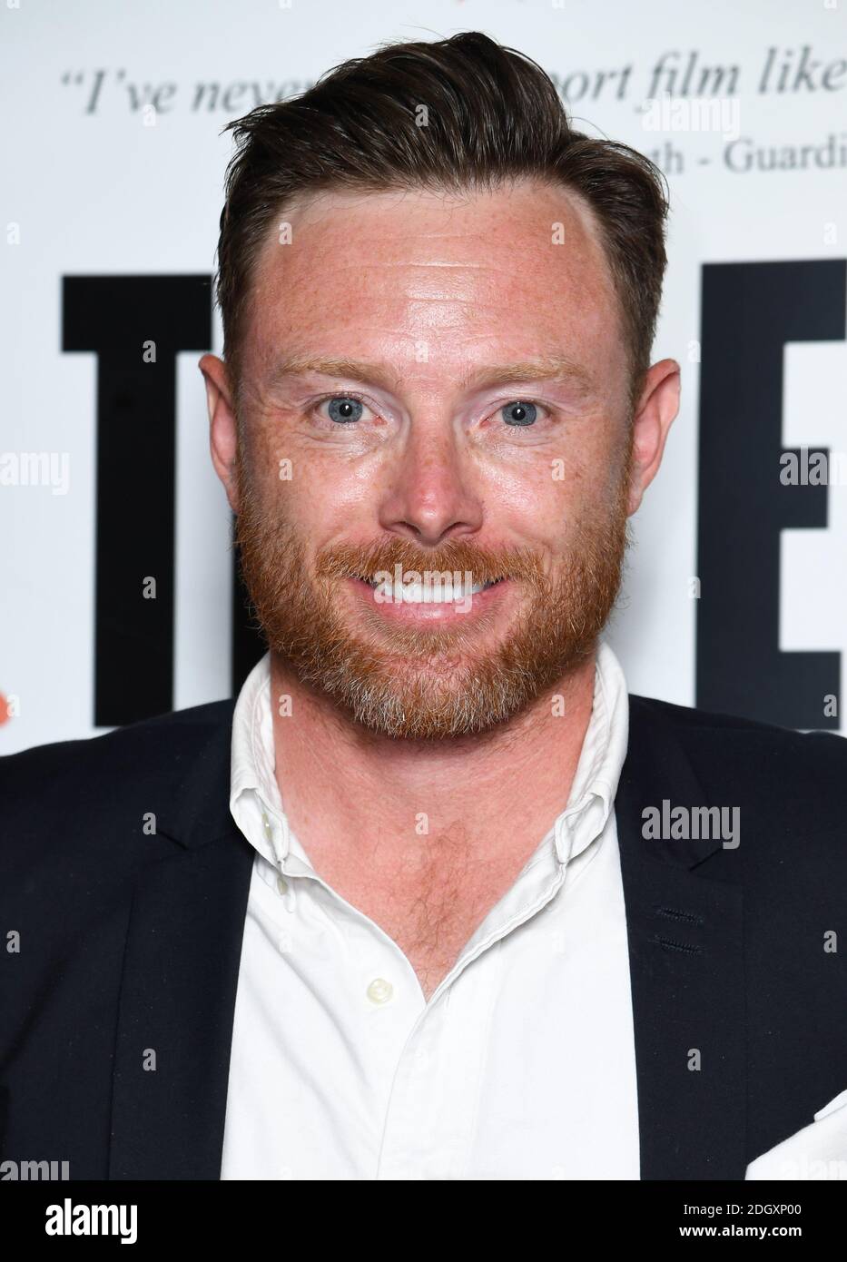 Ian Bell arriving at The Edge World Premiere, Picturehouse Central ...