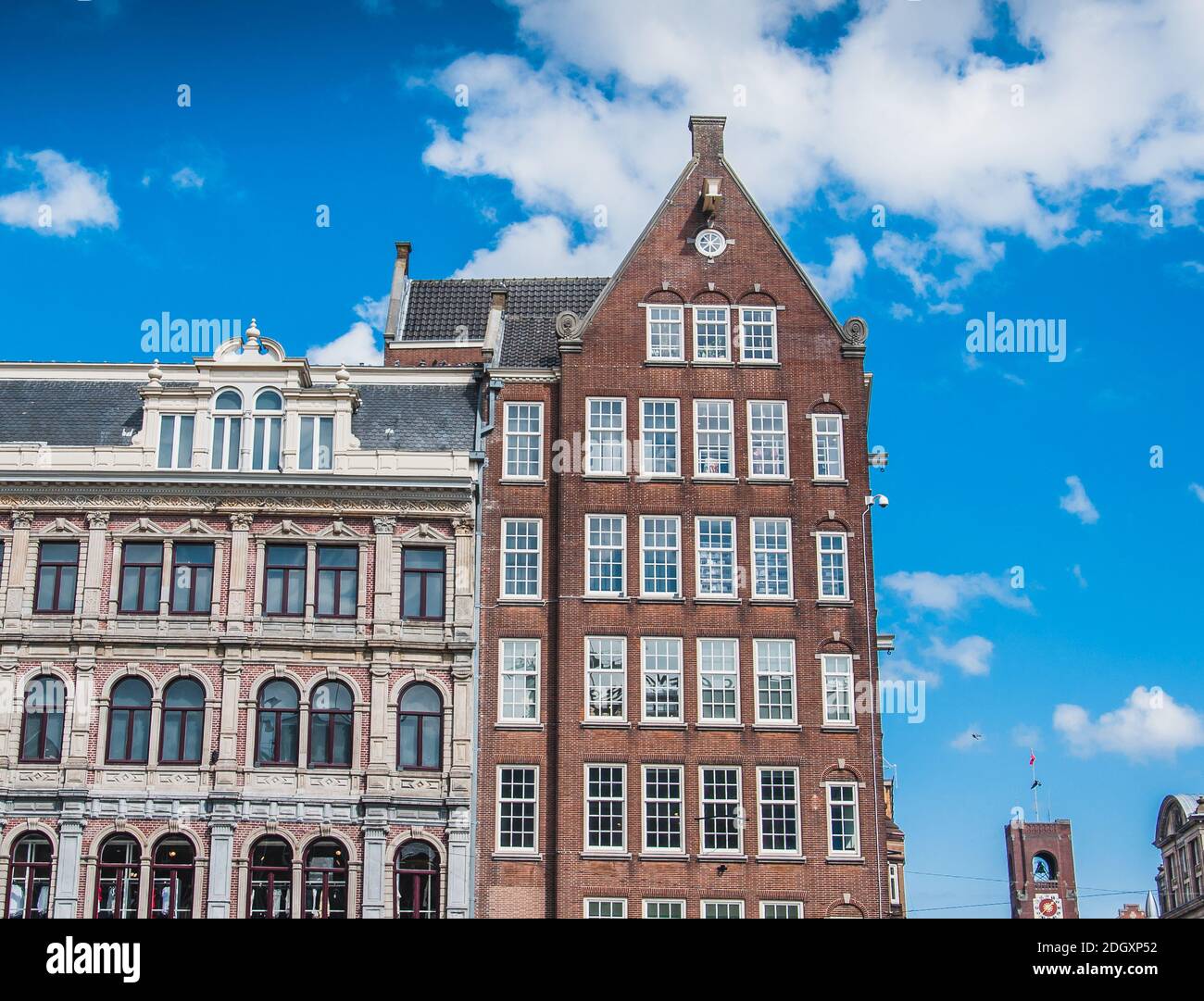 Dam square church royal palace hi-res stock photography and images - Alamy