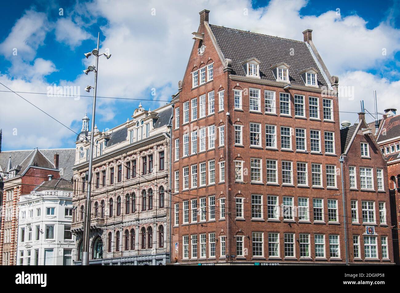 Dam square in Amsterdam Stock Photo - Alamy