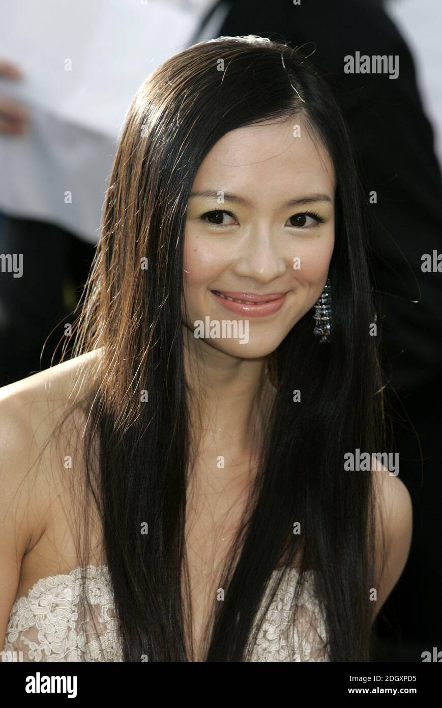 Ziyi Zhang attending the Vanity Fair Party Oscar Party, Los Angeles on ...