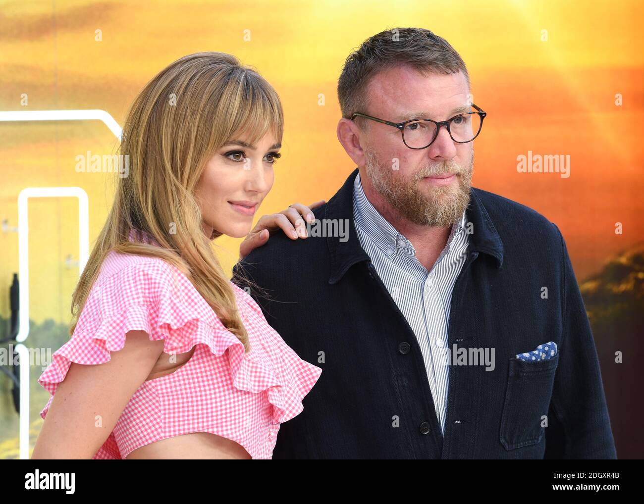 Jacqui Ainsley Ritchie (left) and Guy Ritchie attending the Once Upon A ...
