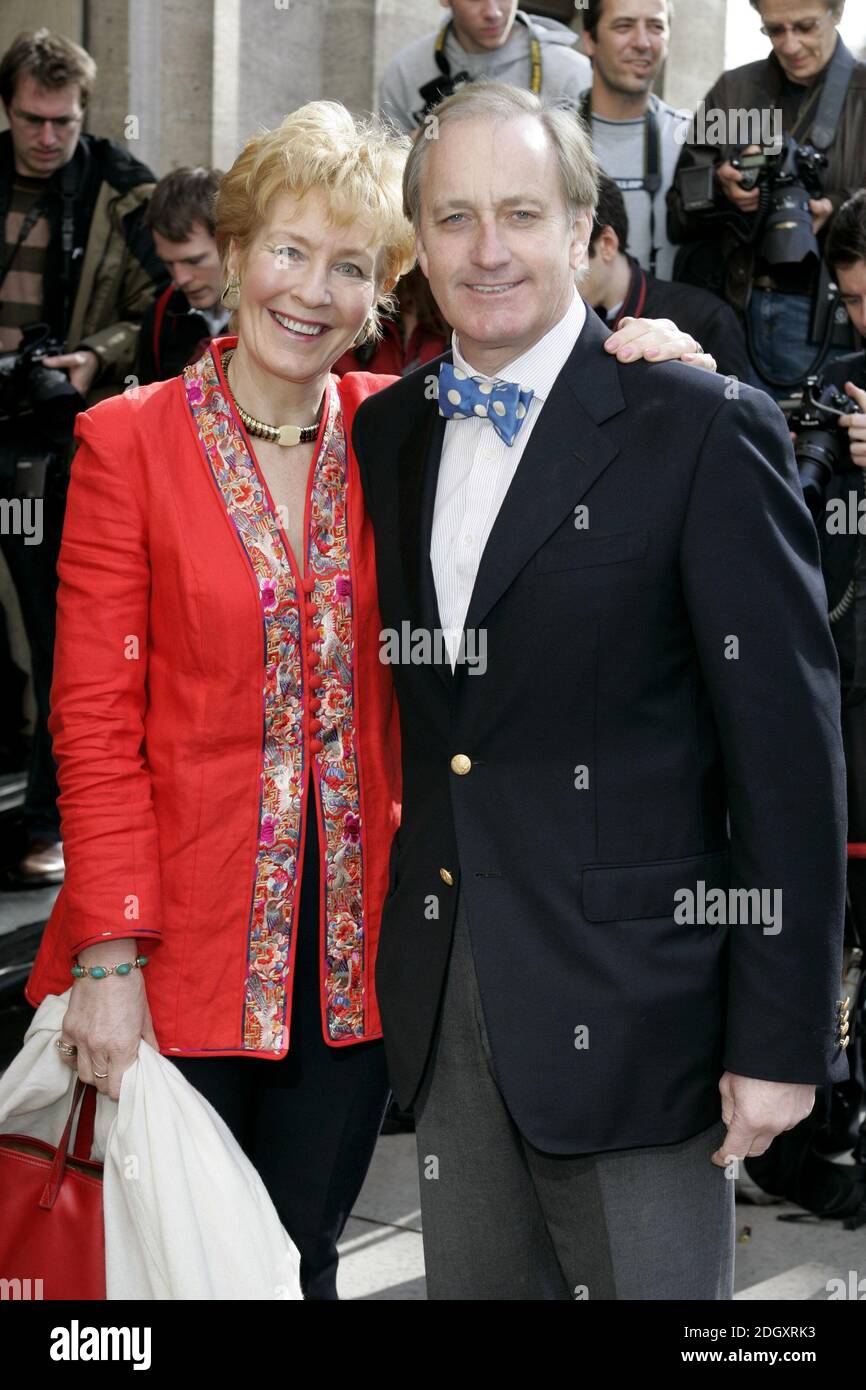 Christine and Neil Hamilton attending the 2007 Tric (Television and ...