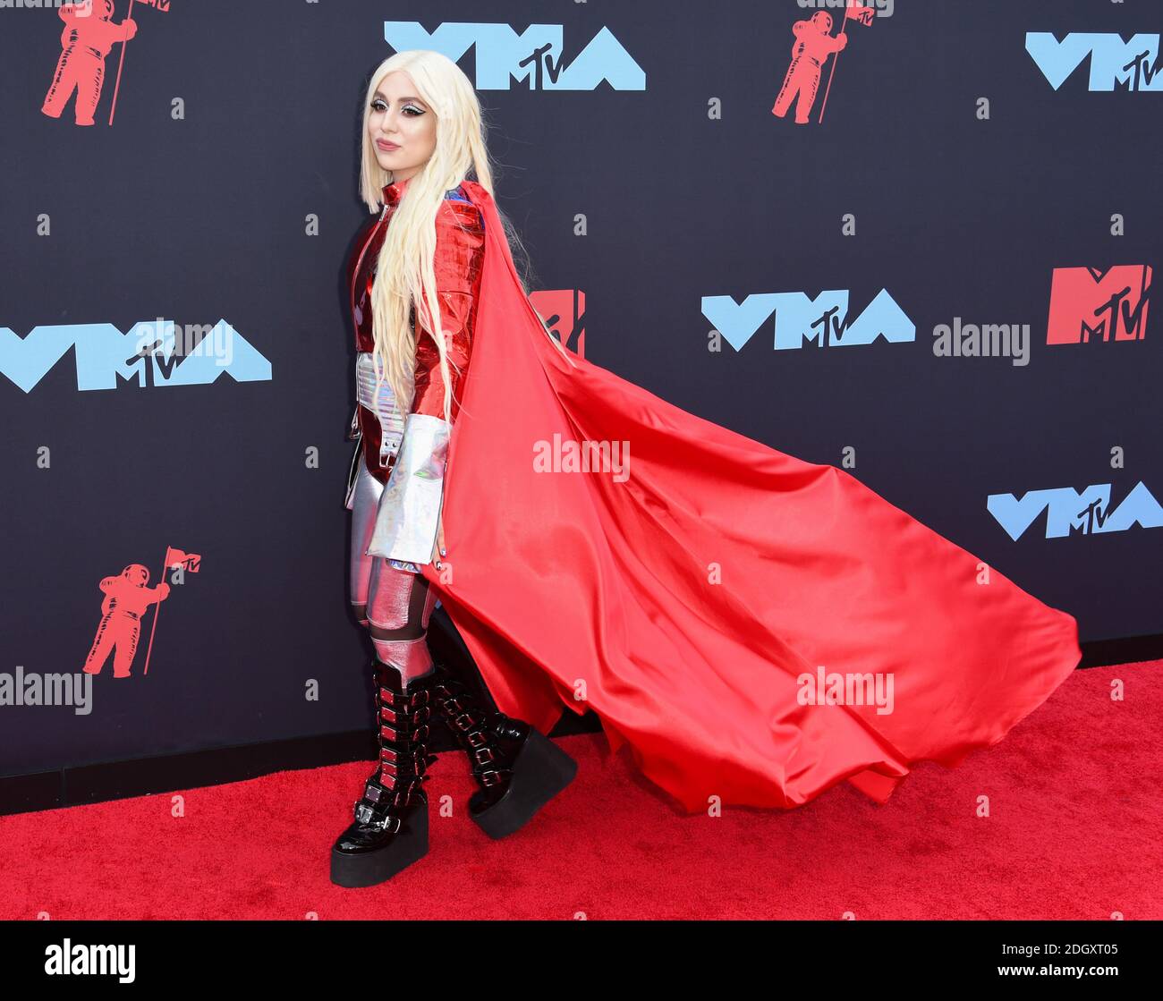 Ava Max arriving at the MTV Video Music Awards 2019, held at the ...