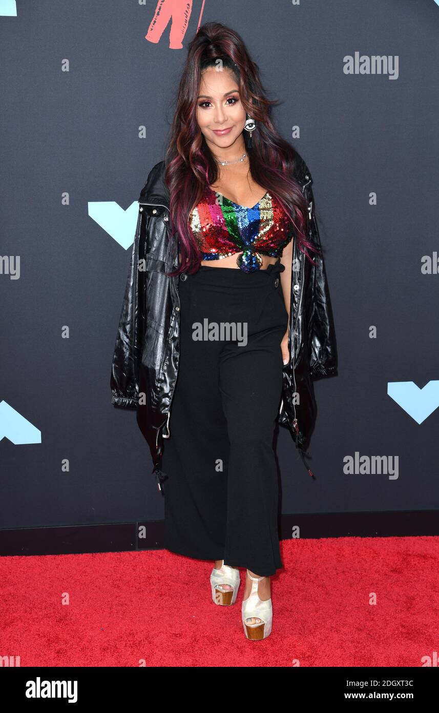 Nicole 'Snooki' Polizzi arriving at the MTV Video Music Awards 2019 ...