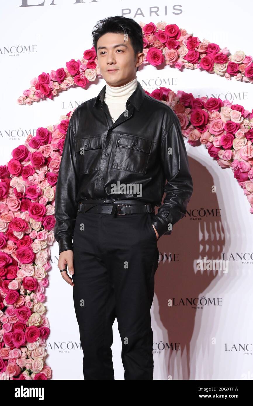 Chinese actor Li Zefeng attends a Lancome red carpet event in Beijing, China, 31 October 2020 ...