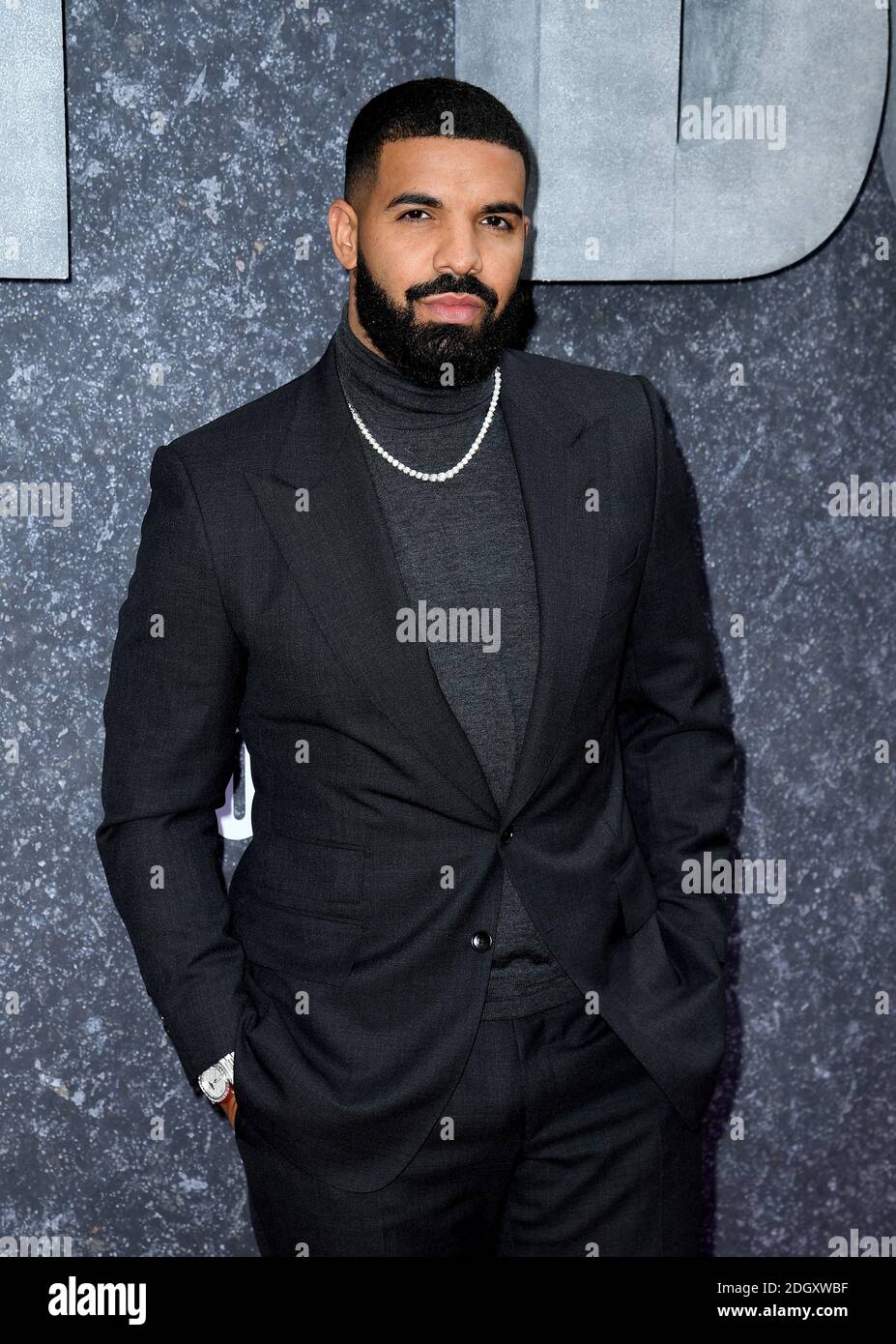Drake attending uk premiere top boy hackney picturehouse hi-res stock ...