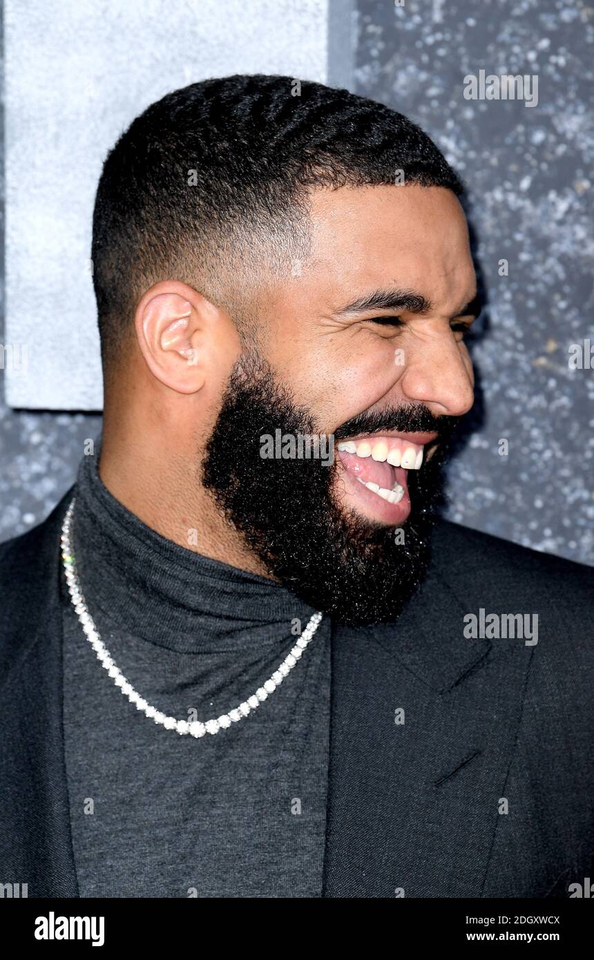 Drake attending uk premiere top boy hackney picturehouse hi-res stock ...
