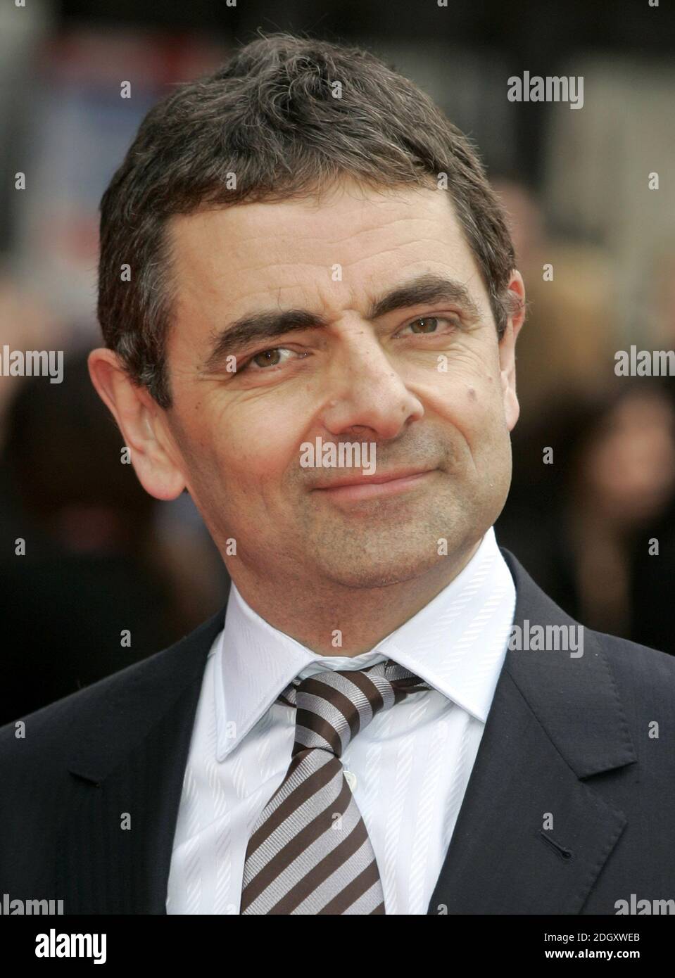 Rowan Atkinson arriving at the UK Premiere of Mr Bean's Holiday, Odeon ...