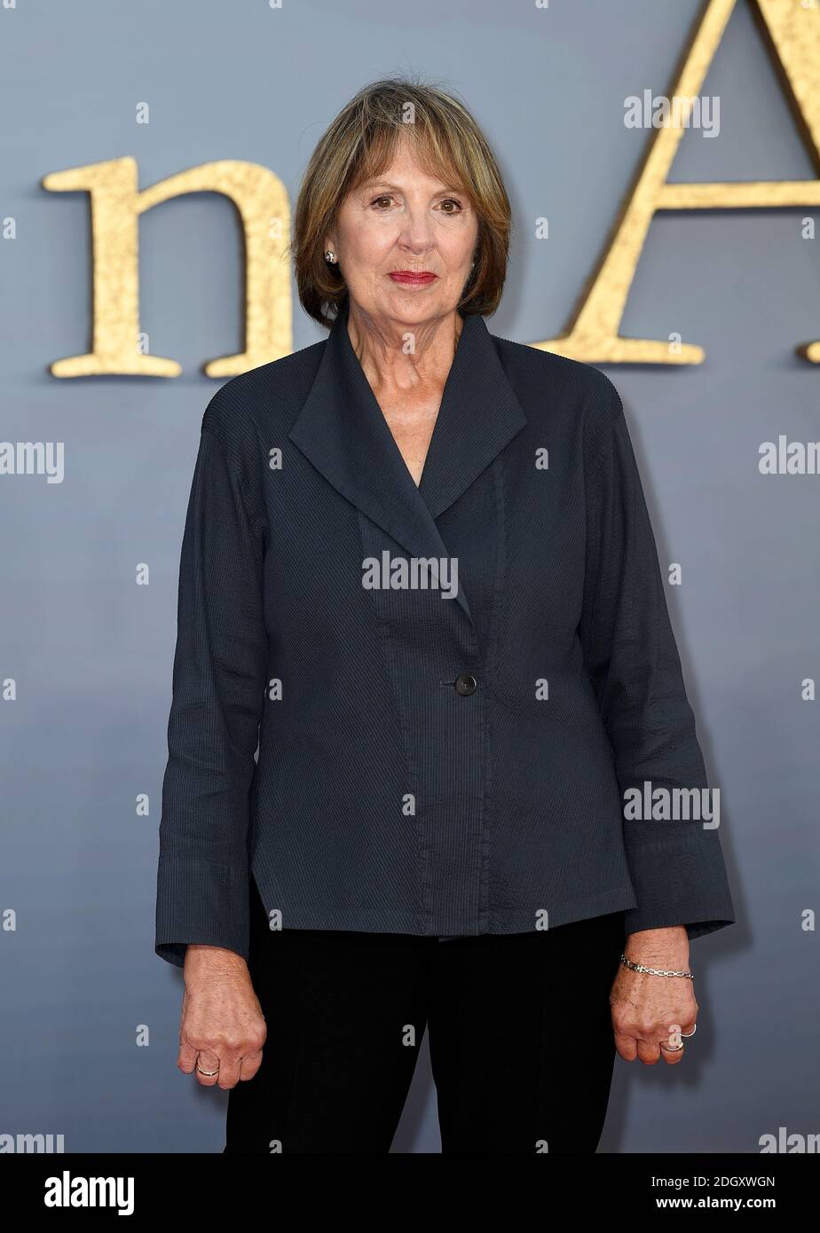 Penelope wilton attending world premiere downton abbey hi-res stock ...