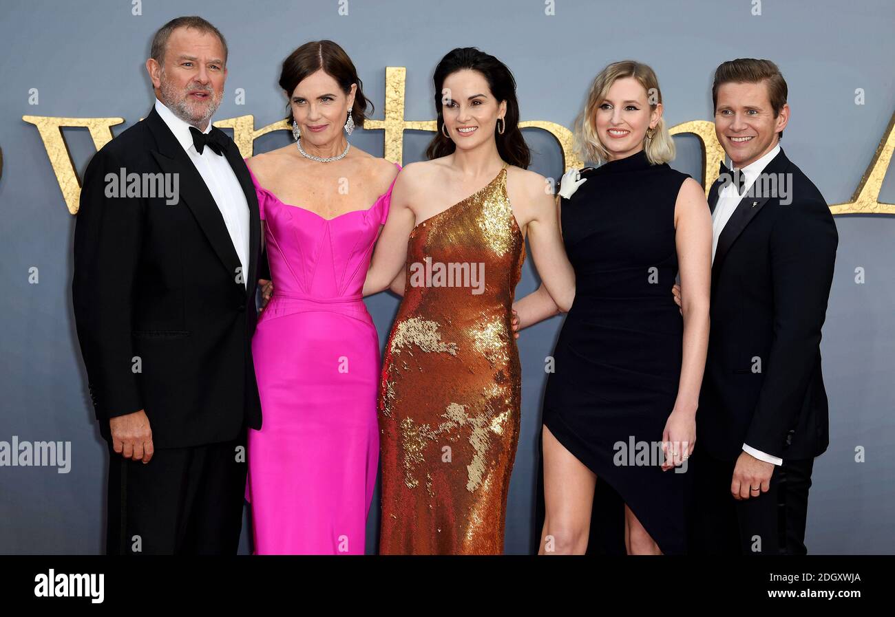 Hugh Bonneville, Elizabeth McGovern, Michelle Dockery, Laura Carmichael ...