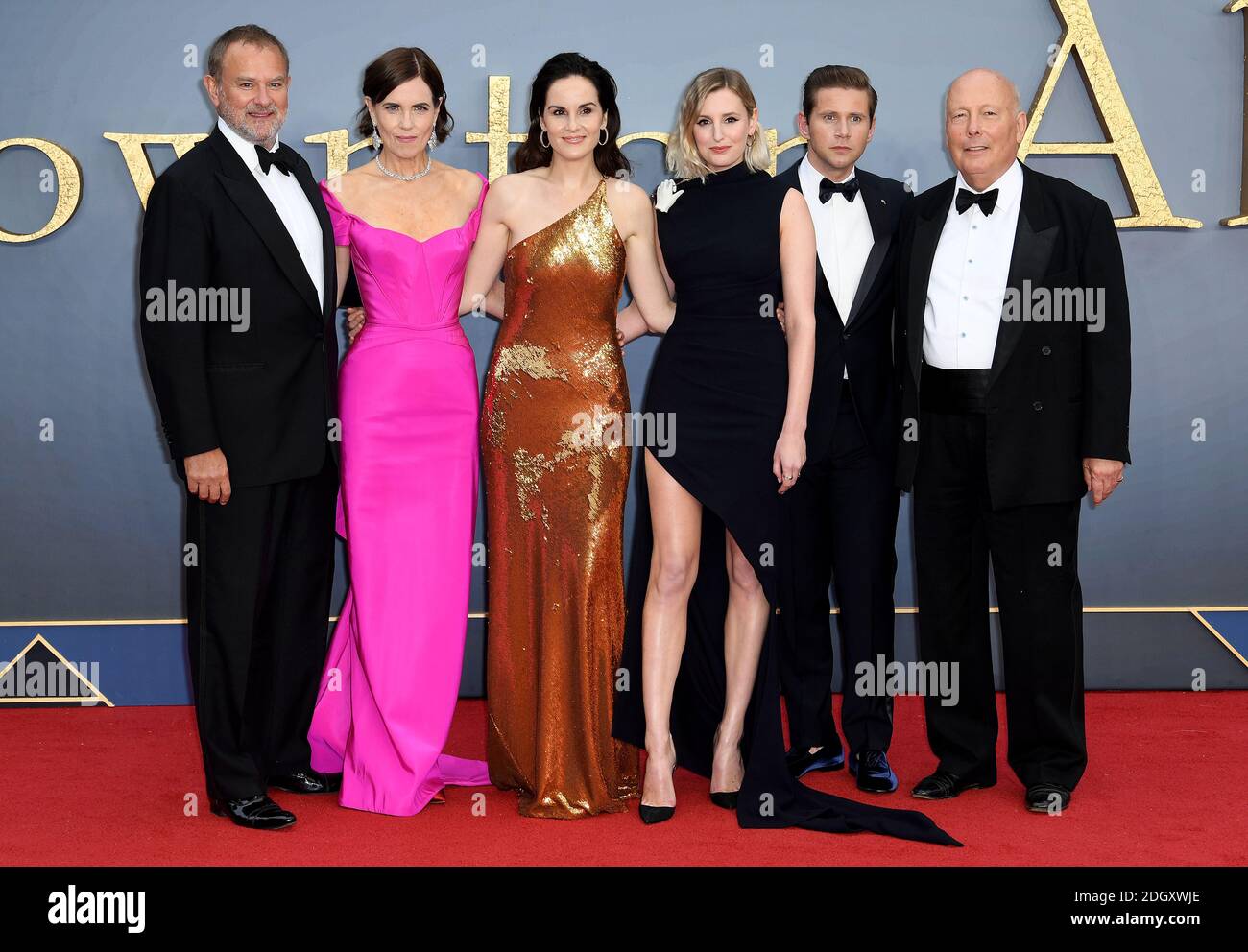 Hugh Bonneville, Elizabeth McGovern, Michelle Dockery, Laura Carmichael, Allen Leech and Julian ...