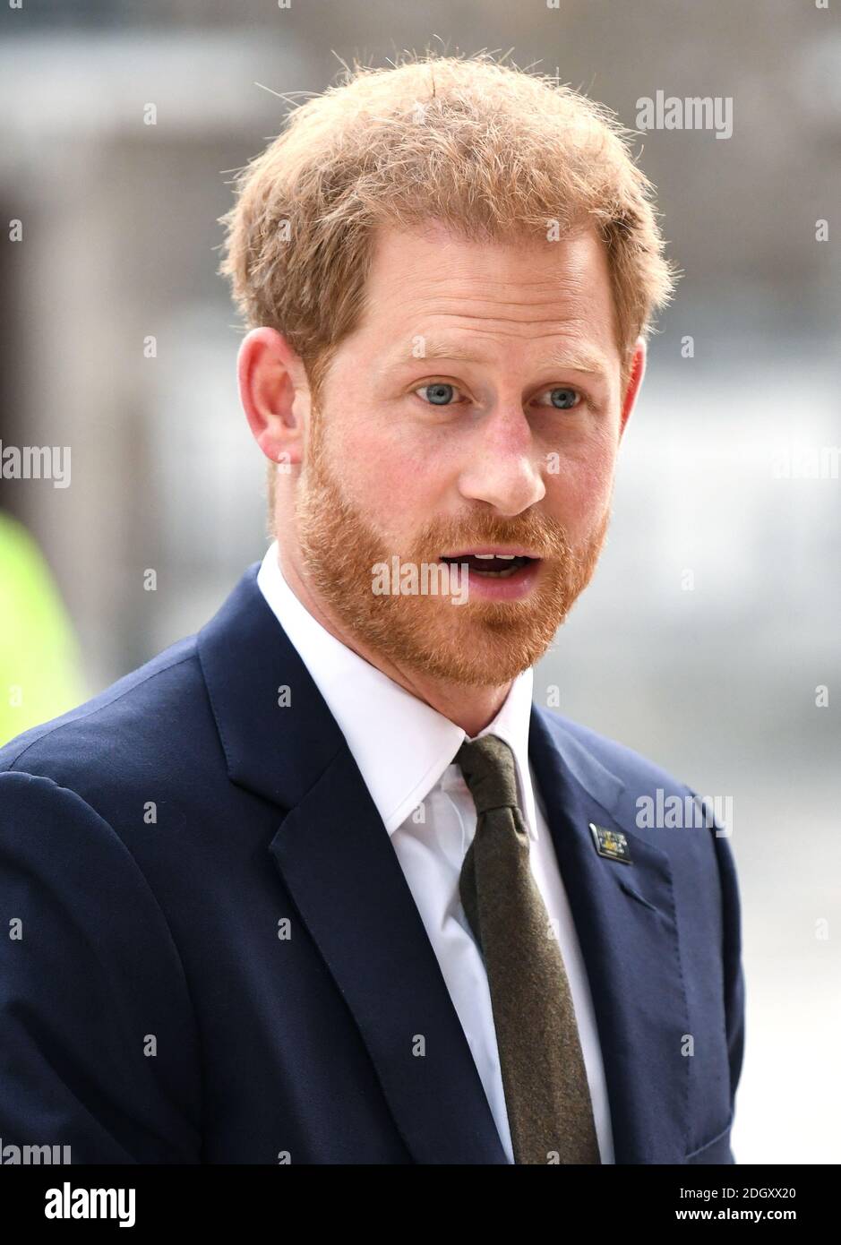 The Duke of Sussex arriving at the Invictus Games 5th Anniversary ...