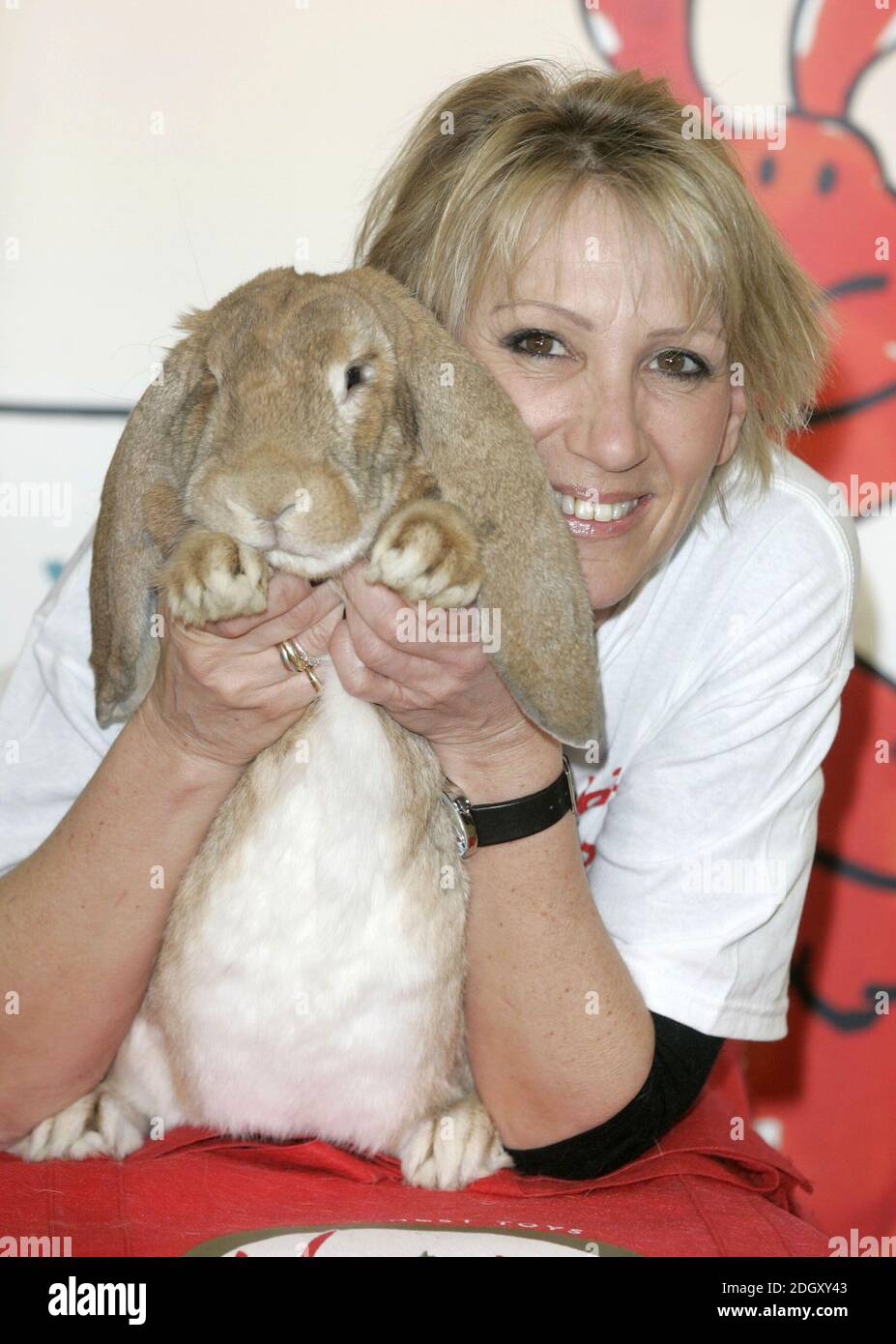 Ingrid Tarrant, celebrity patron of the Rabbit Welfare Fund, launches ...