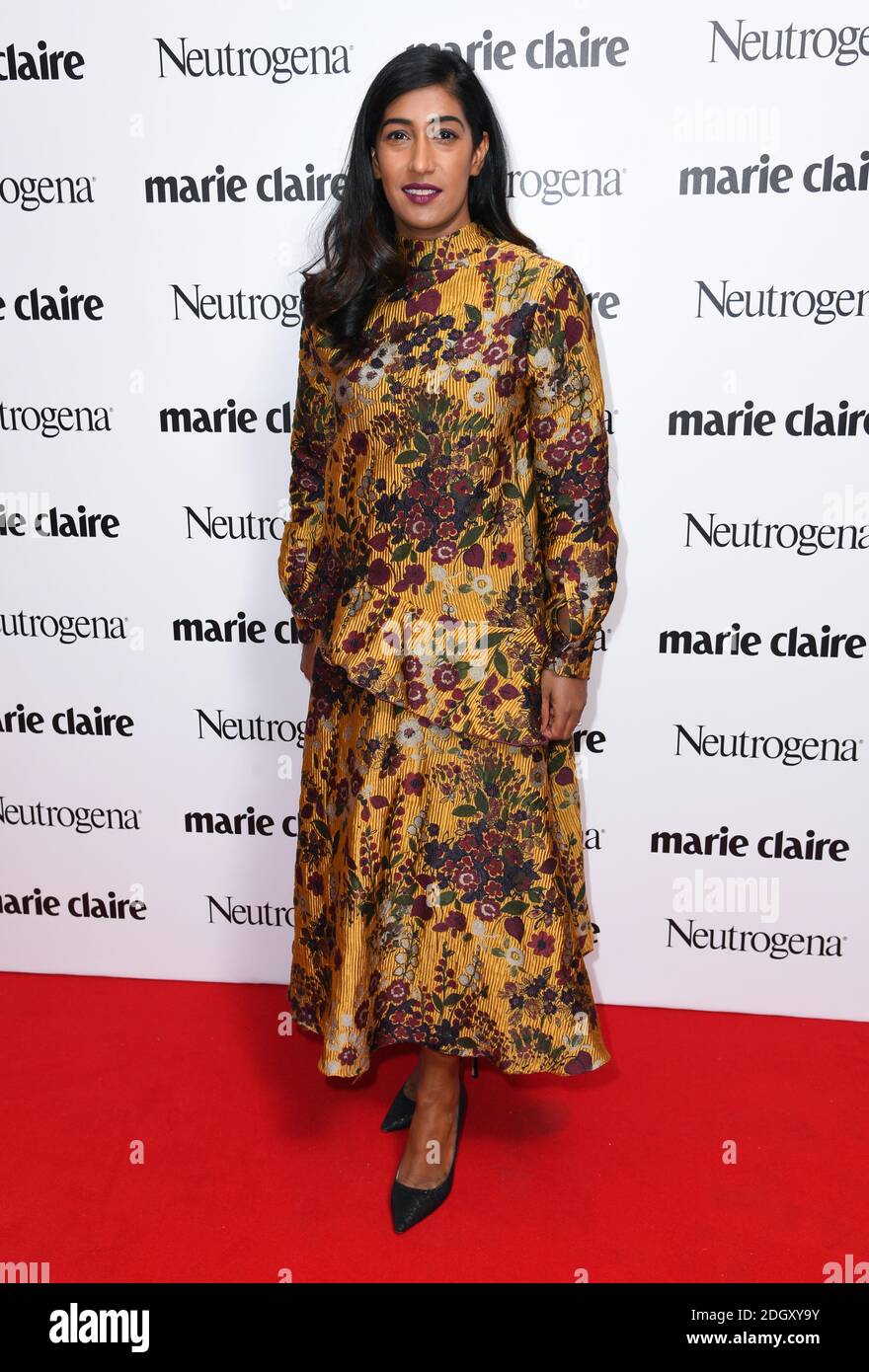 Tina Daheley attends the Marie Claire Future Shapers Awards, 1 ...