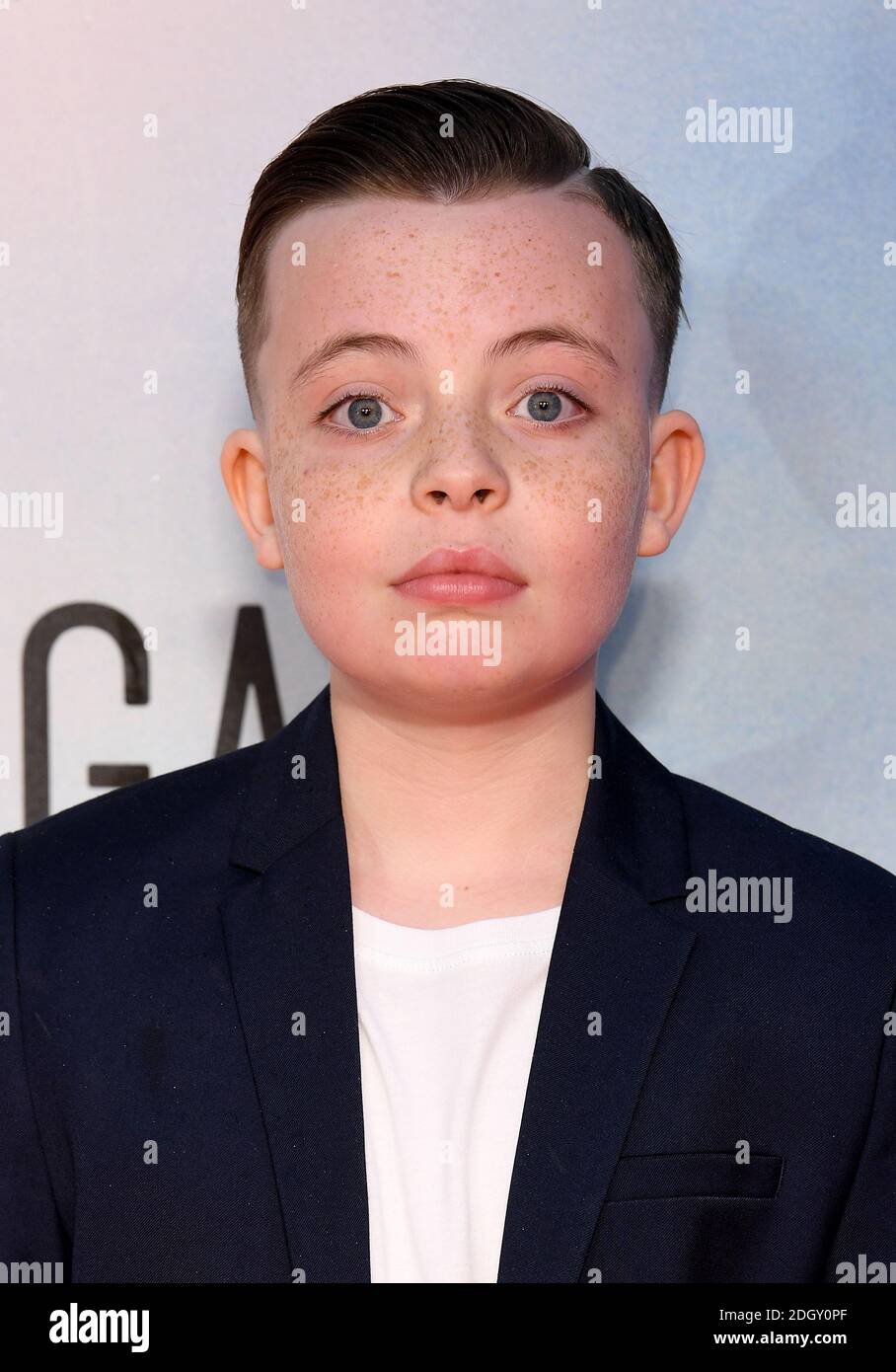 Lewin Lloyd attending The Aeronauts UK Premiere held at the ODEON Luxe ...