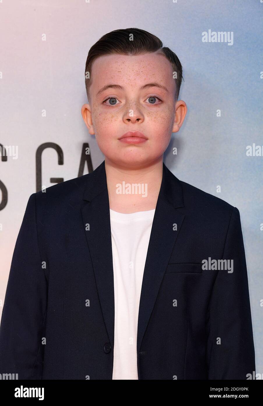 Lewin Lloyd attending The Aeronauts UK Premiere held at the ODEON Luxe ...