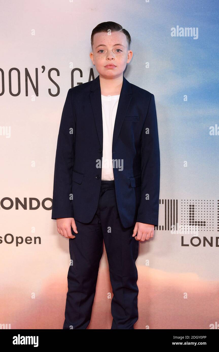 Lewin Lloyd attending The Aeronauts UK Premiere held at the ODEON Luxe ...