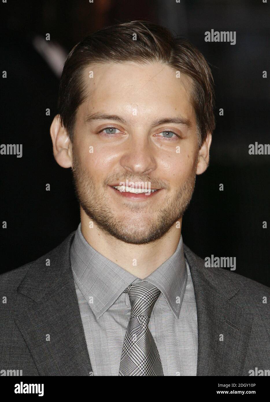 Tobey Maguire attending the film premiere of Spiderman 3 at Leicester ...