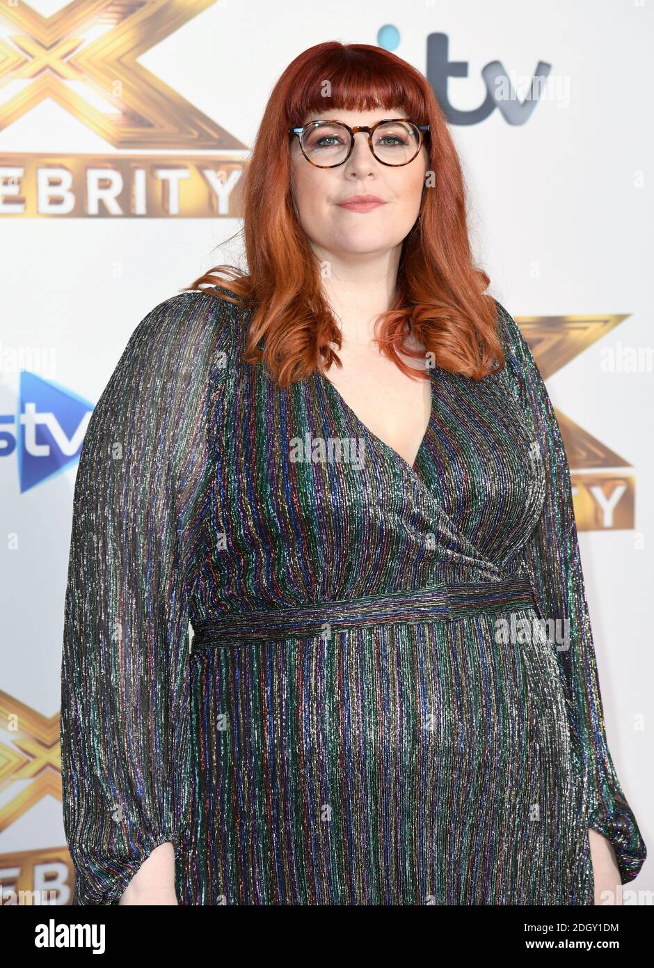 Jenny Ryan during the X Factor Celebrity Photocall at the Mayfair Hotel ...